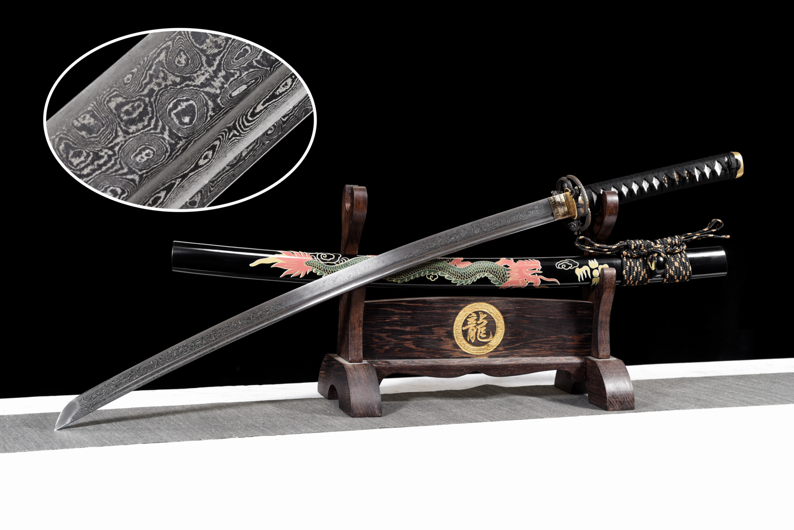 Scarlet Flame Dragon Guard - thebestkatana.com